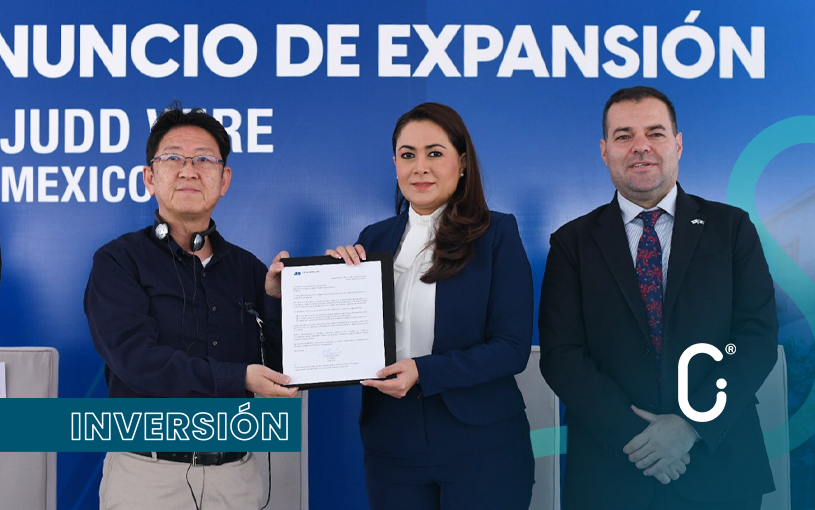 Judd Wire anuncia nueva inversión en Aguascalientes por más de 641 MDP