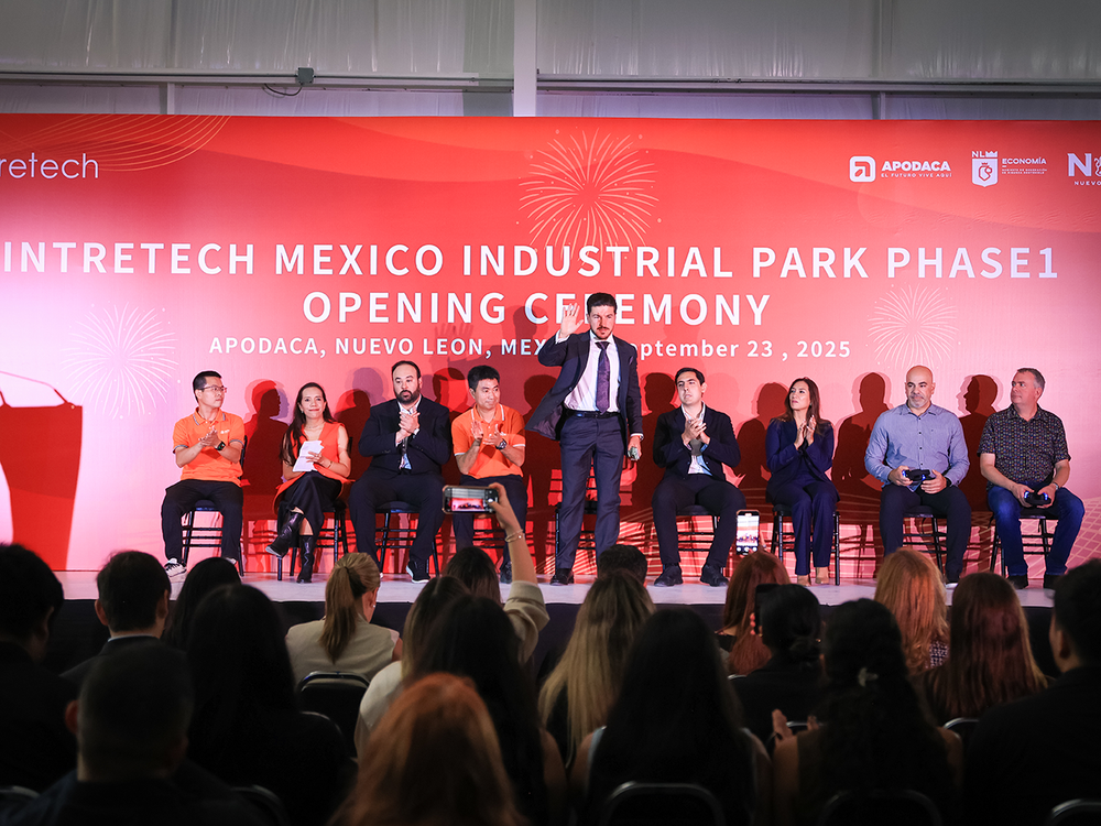 Intretech inaugura planta en NL con inversión de 60 MDD